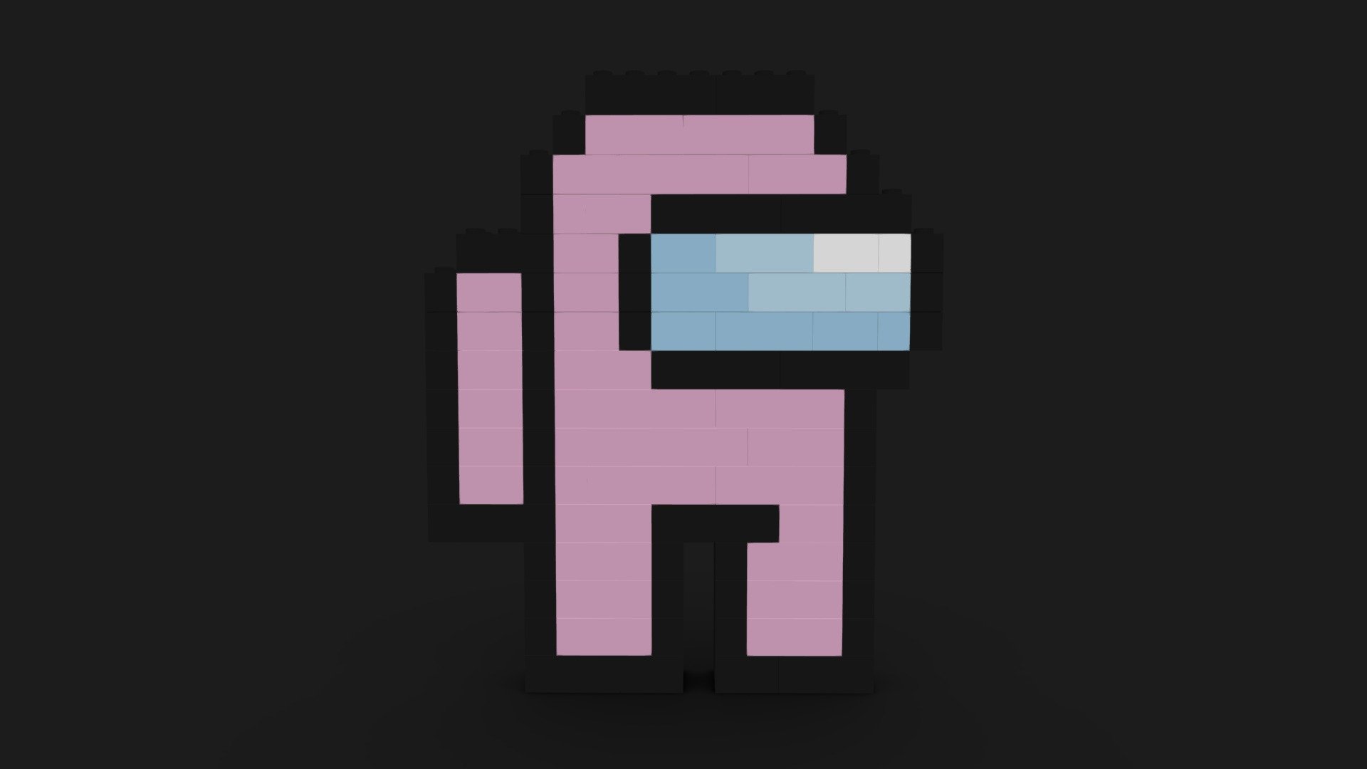 LEGO Among Us Pink Crewmate MOC [#181] - Download Free 3D model by The ...