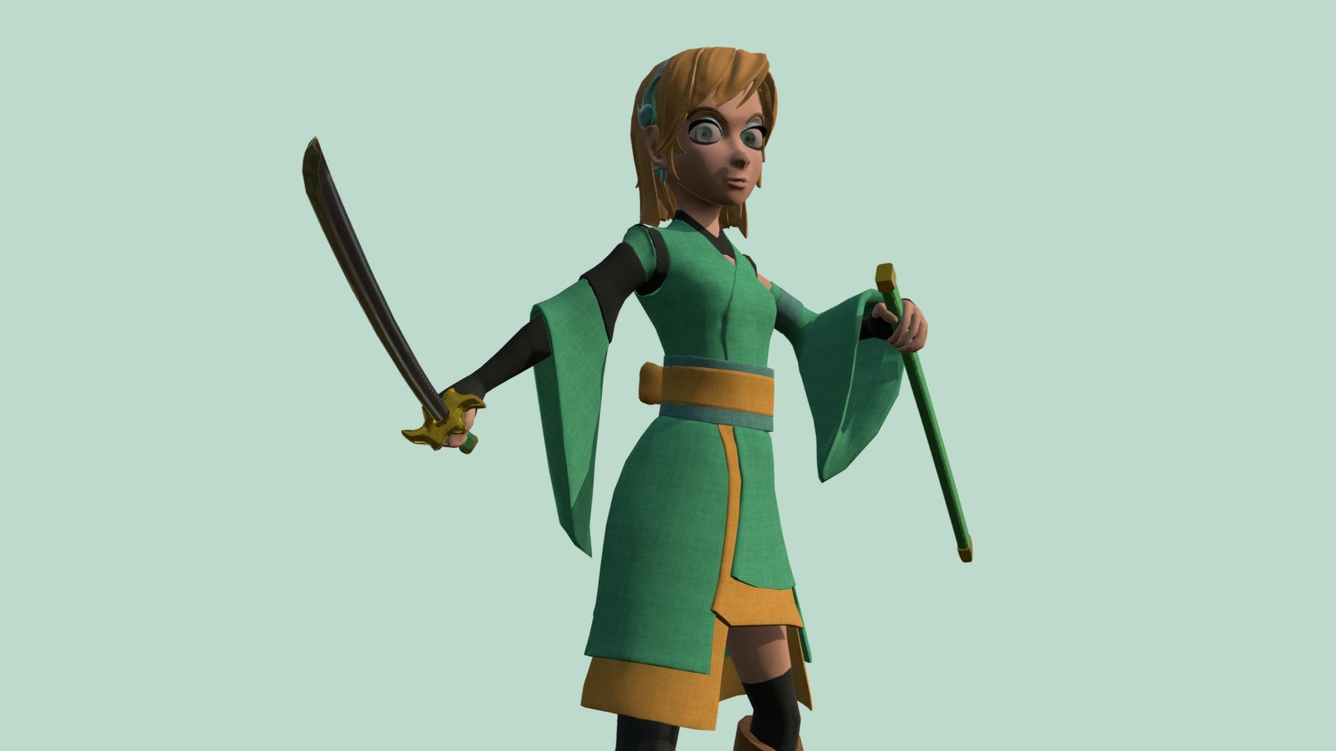 Lisbeth - 3D model by HitshiroNakamine13 [07e799d] - Sketchfab