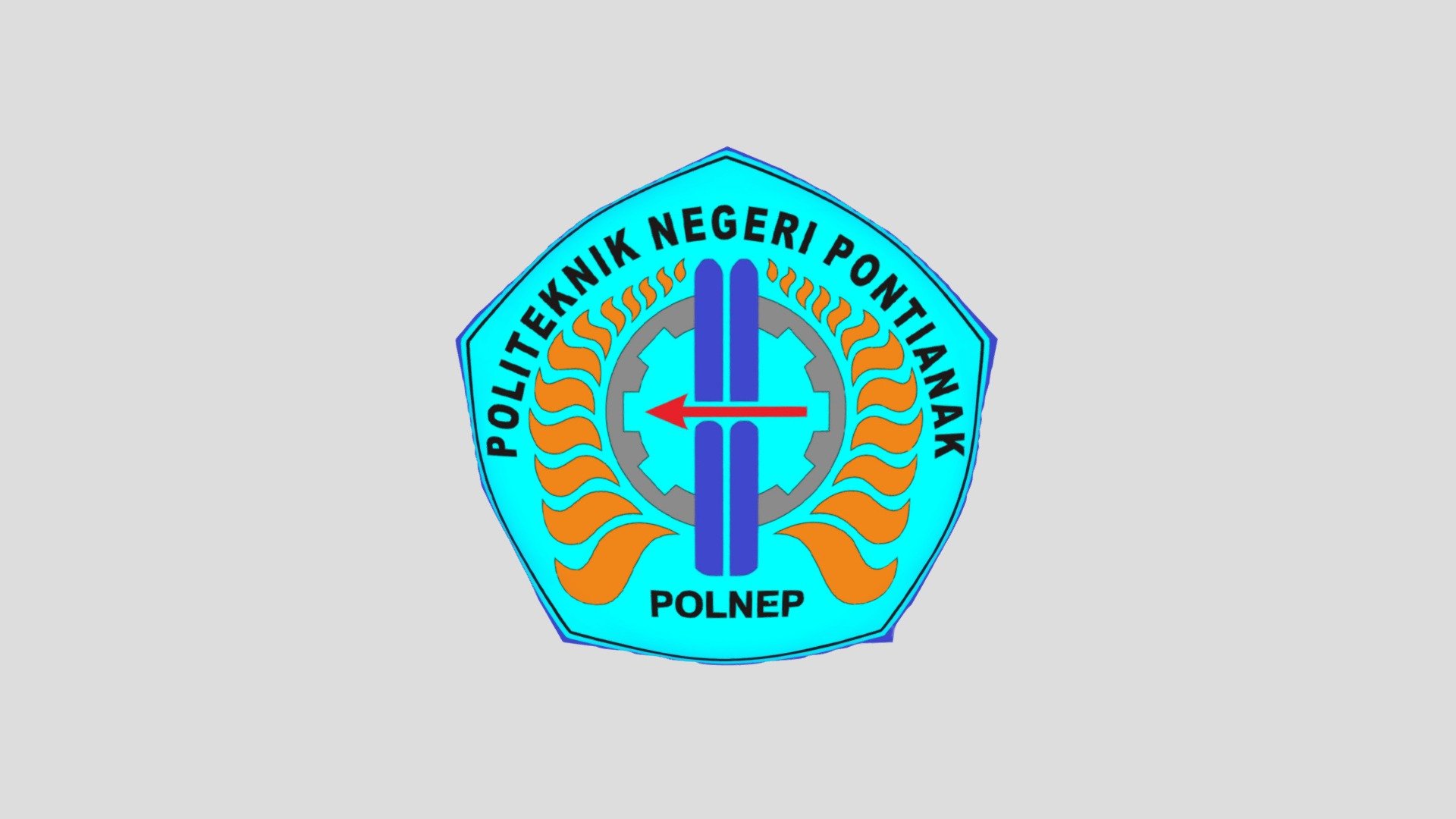Logotipo De Polnep Pontianak
