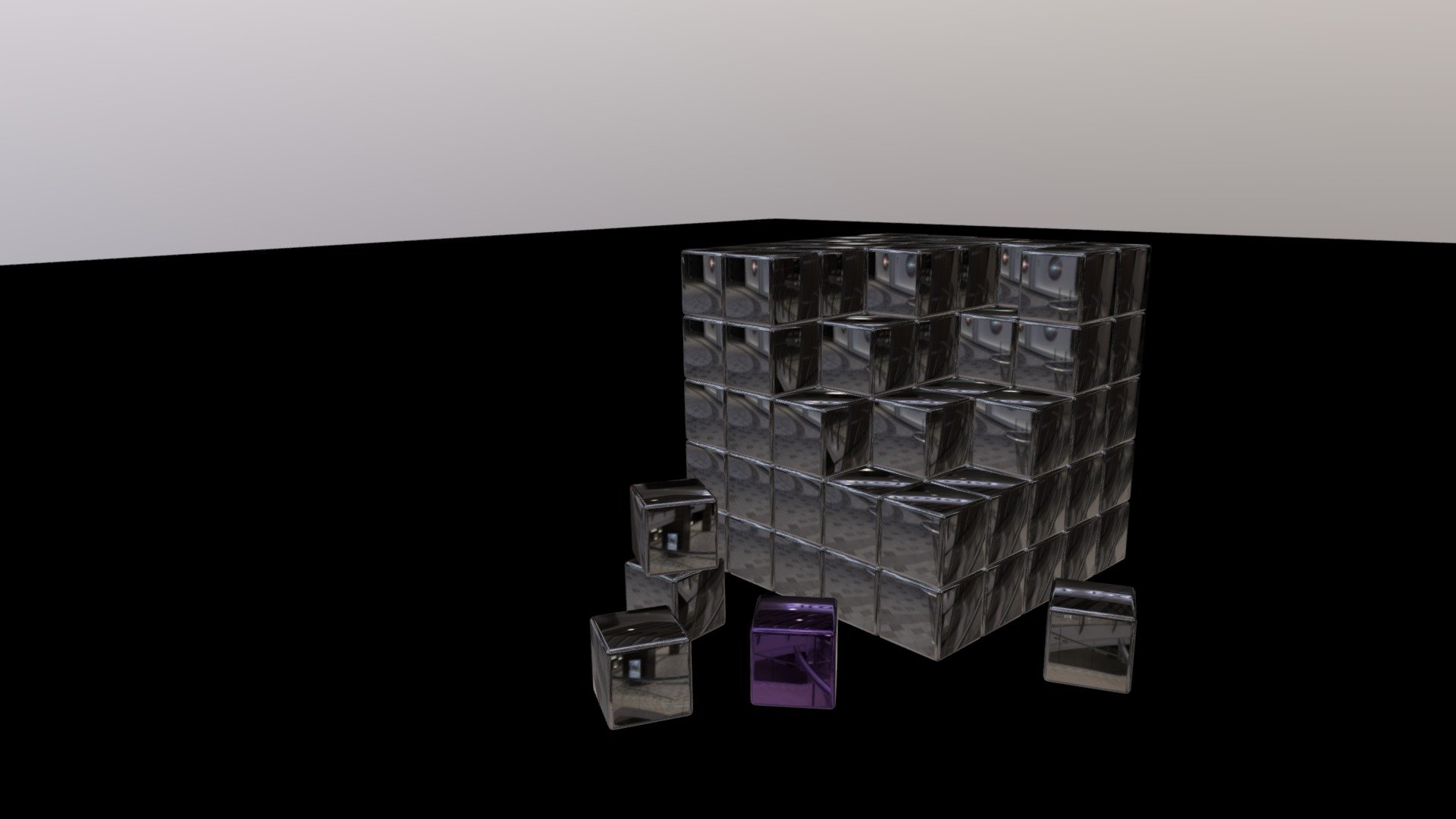 Abstract Cube - 3D model by BasharSaraweg [07e8e15] - Sketchfab