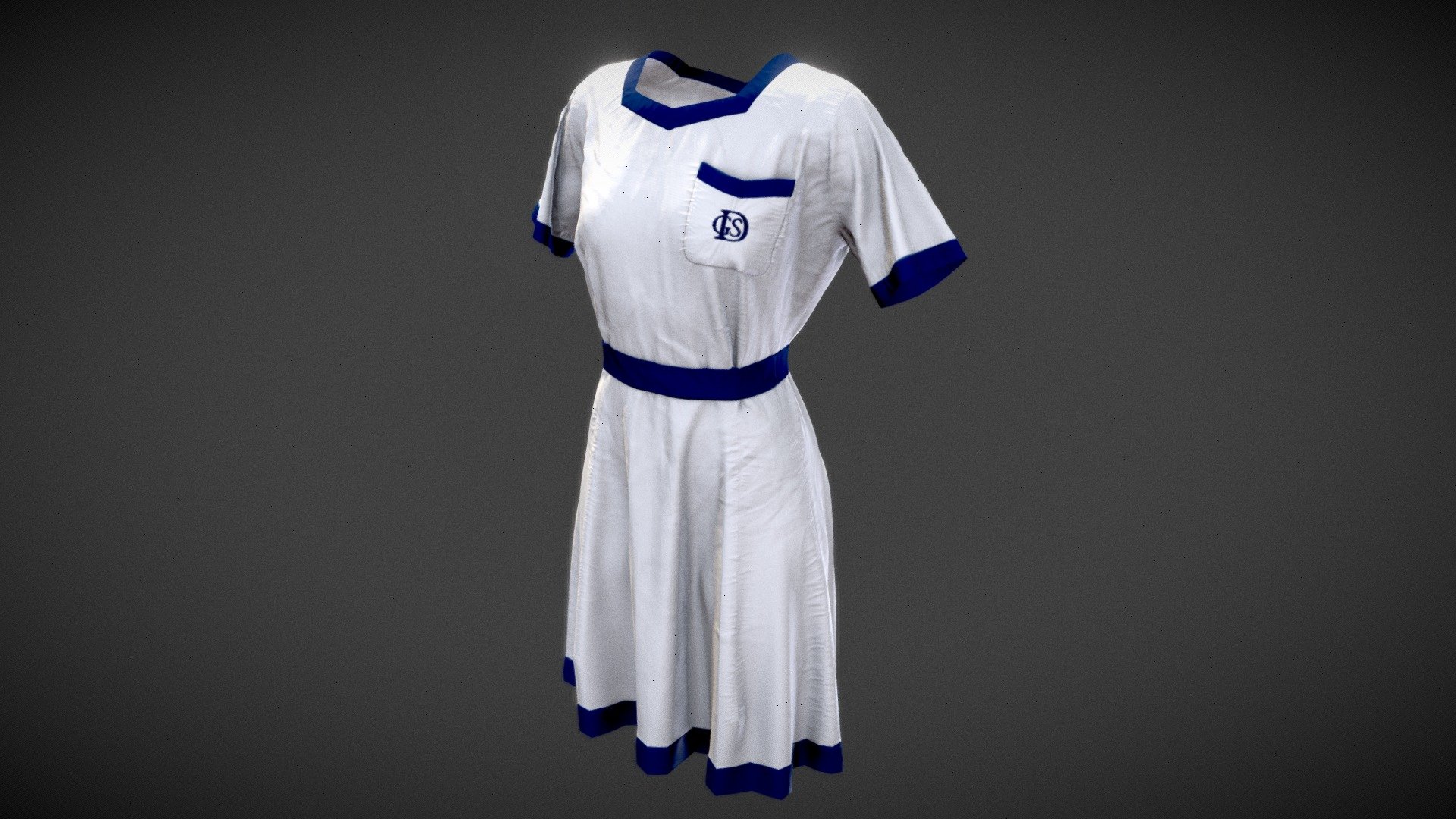 Hong Kong School Uniform _ Diocesan Girls School - Buy Royalty Free 3D ...