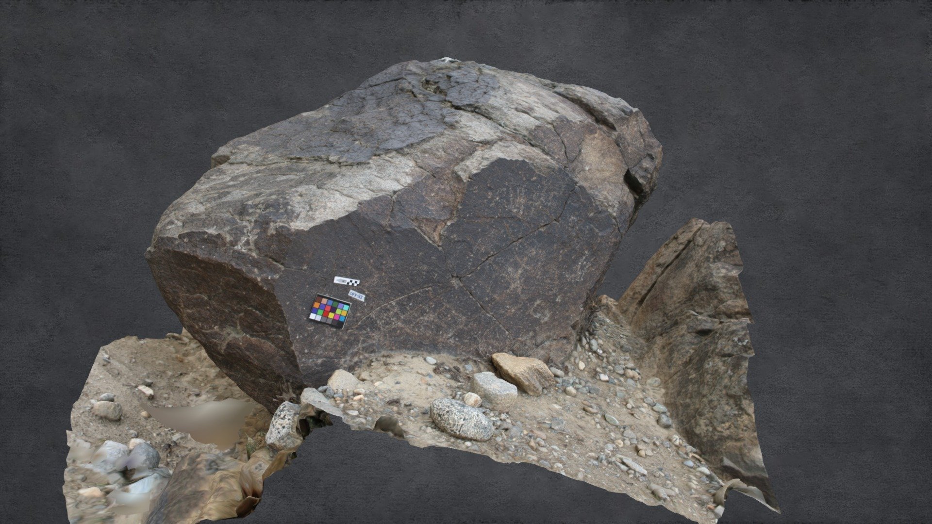Rock Carving at Chilas-X (Rock 163) - 3D model by cvlablums [07e912a ...