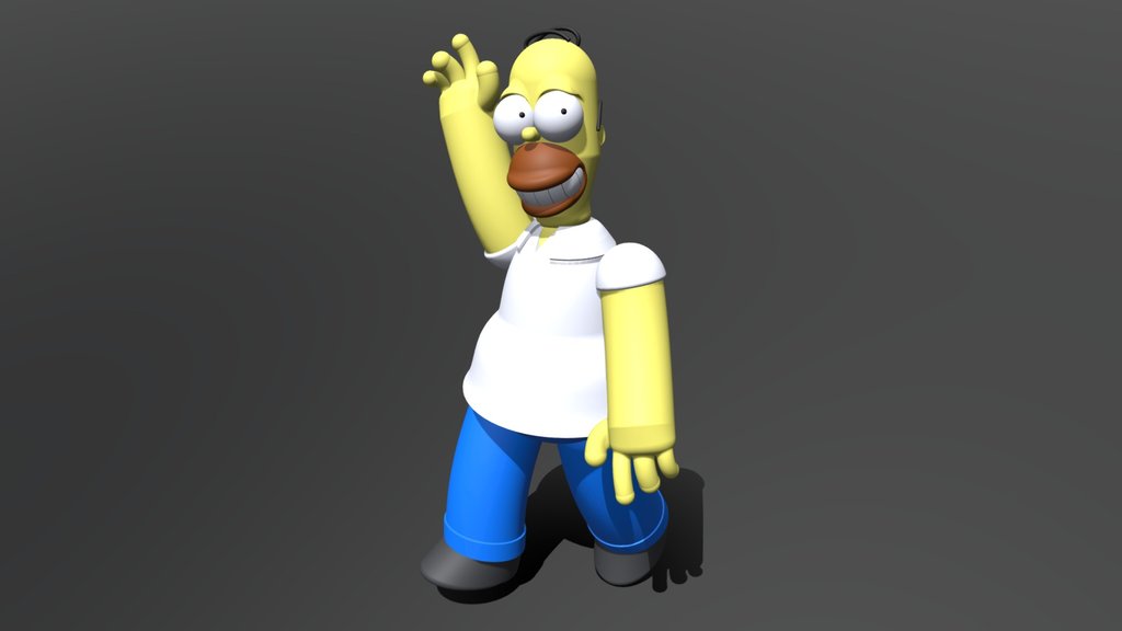 Simpsons - A 3D model collection by maltethiele (@tidymotion) - Sketchfab