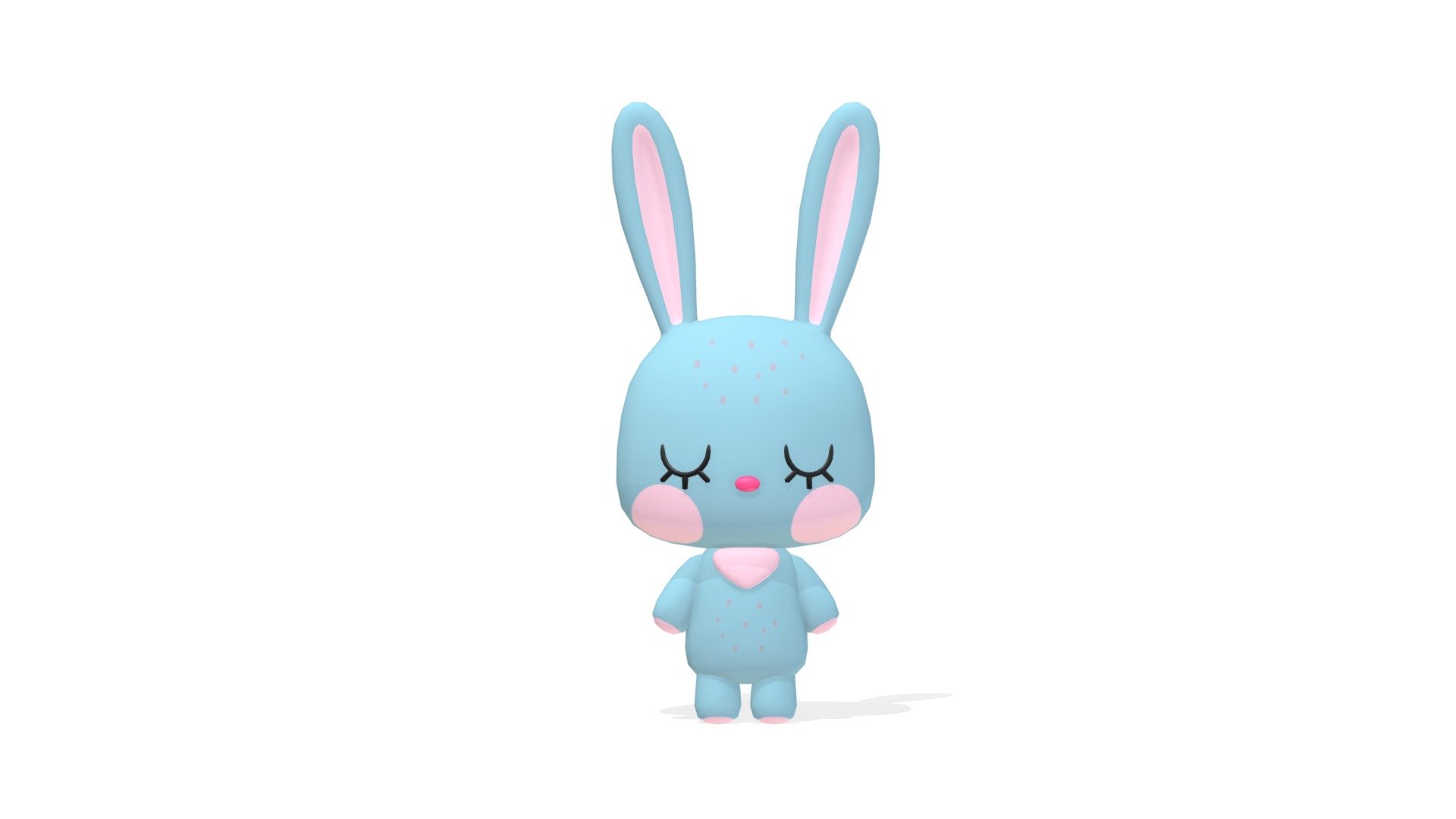 Hare cartoon character - Buy Royalty Free 3D model by tkkjee [07ec5d4 ...