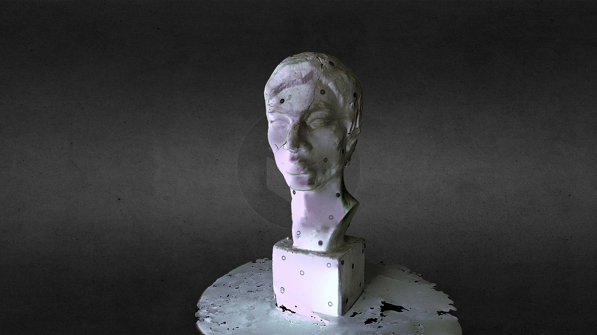 Head Statue - Download Free 3D model by Mantis-Vision [07ecfe7] - Sketchfab