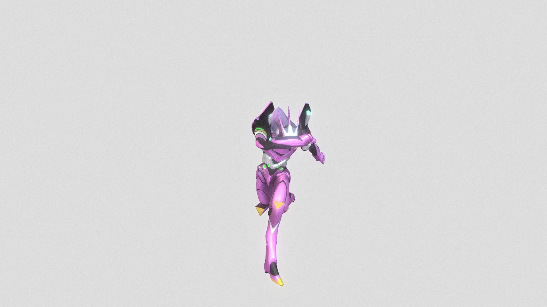 Eva 08β backflip - 3D model by Sunne [07ed58b] - Sketchfab