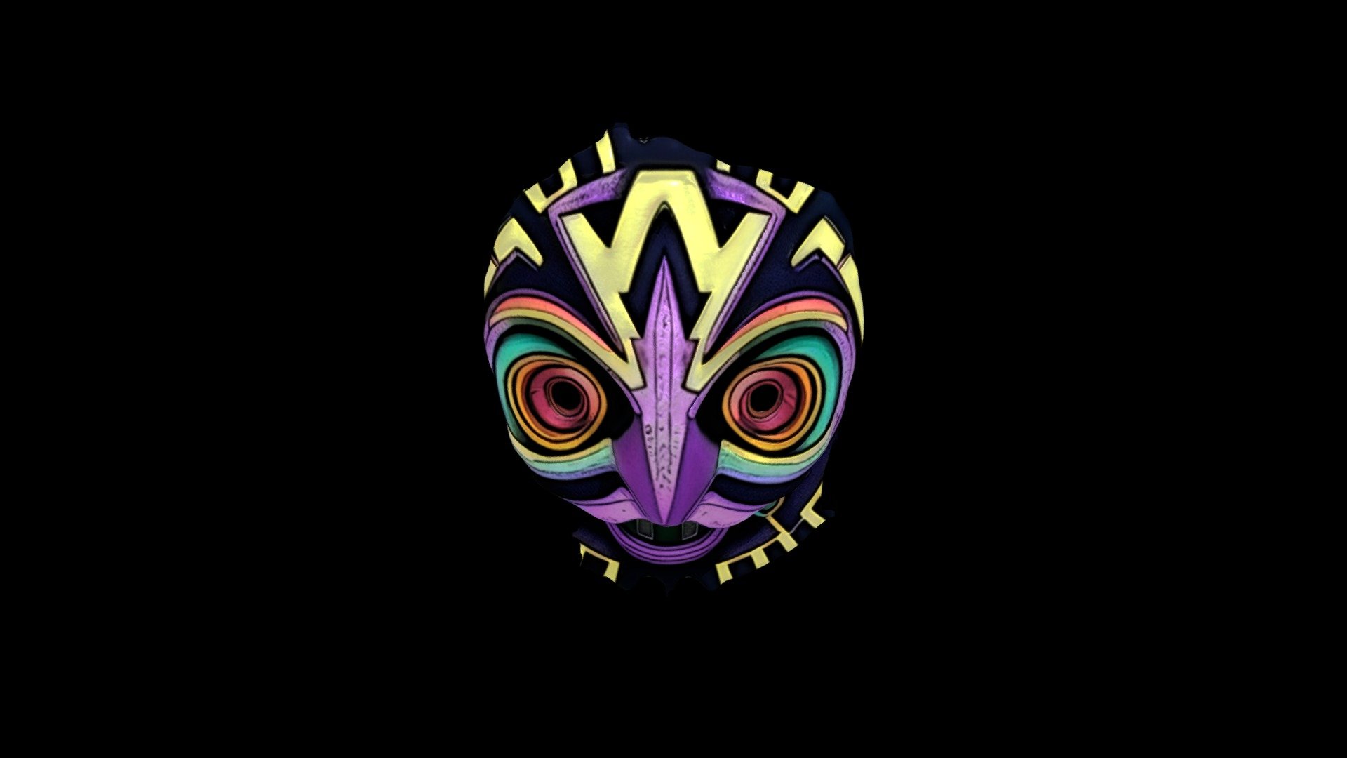 Happy Mask 565 - Download Free 3D model by klrxyz [07edd6a] - Sketchfab