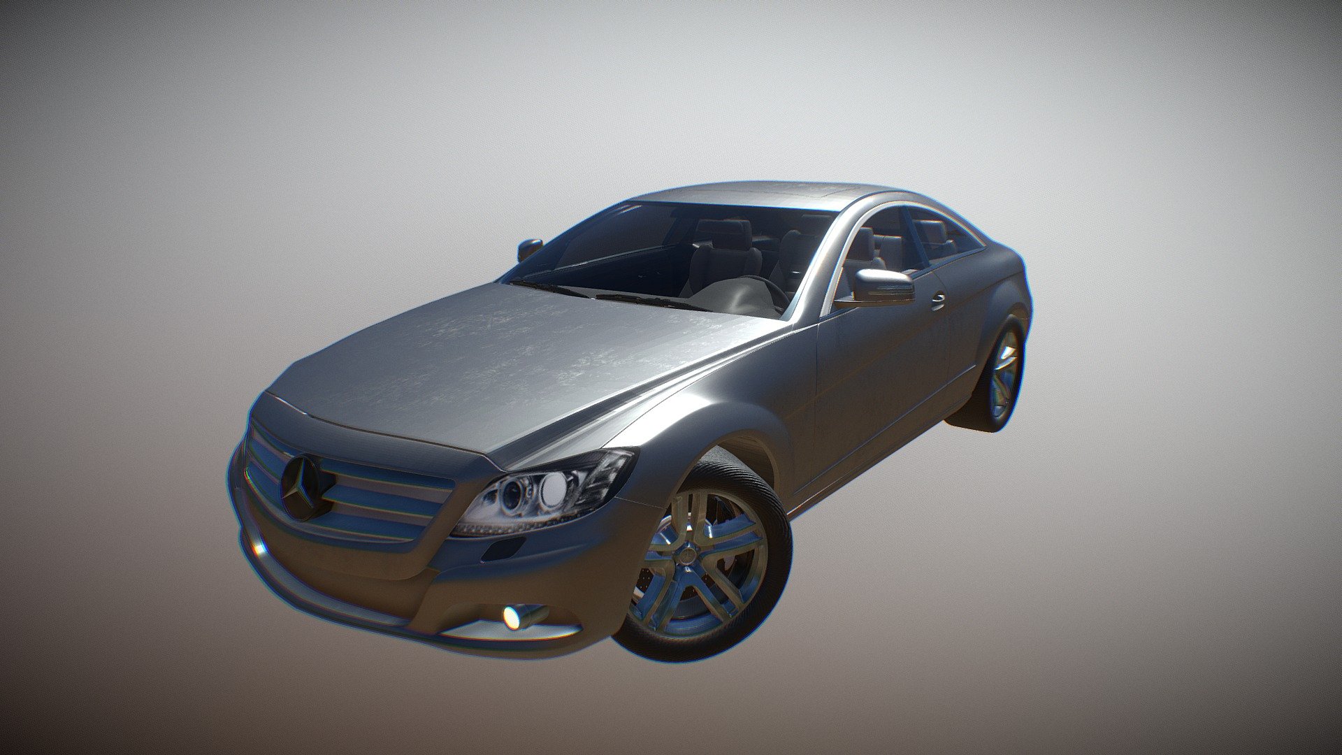 Mercedes benz cl class 2010 - 3D model by Julien.Boutet [07ee580 ...