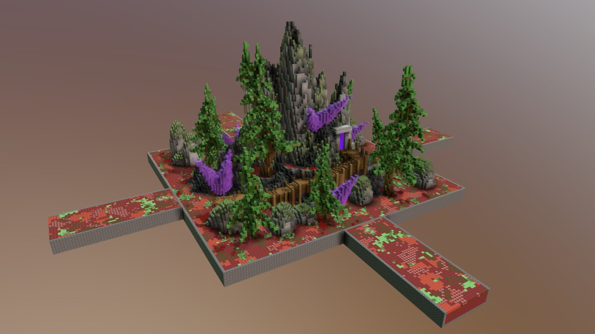 Nether Spawn - Download Free 3D model by KoraProjects [07ee86e] - Sketchfab