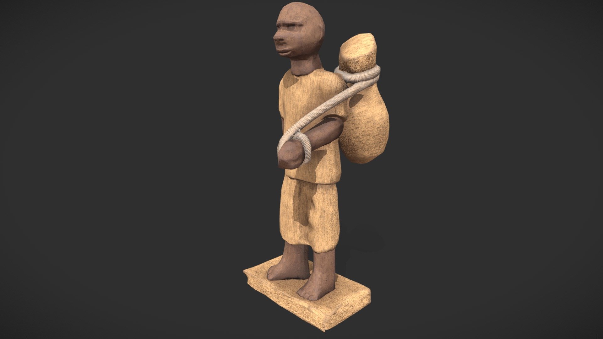 Palm Wine Tapper (African) - Download Free 3D model by AfroArt Studios ...