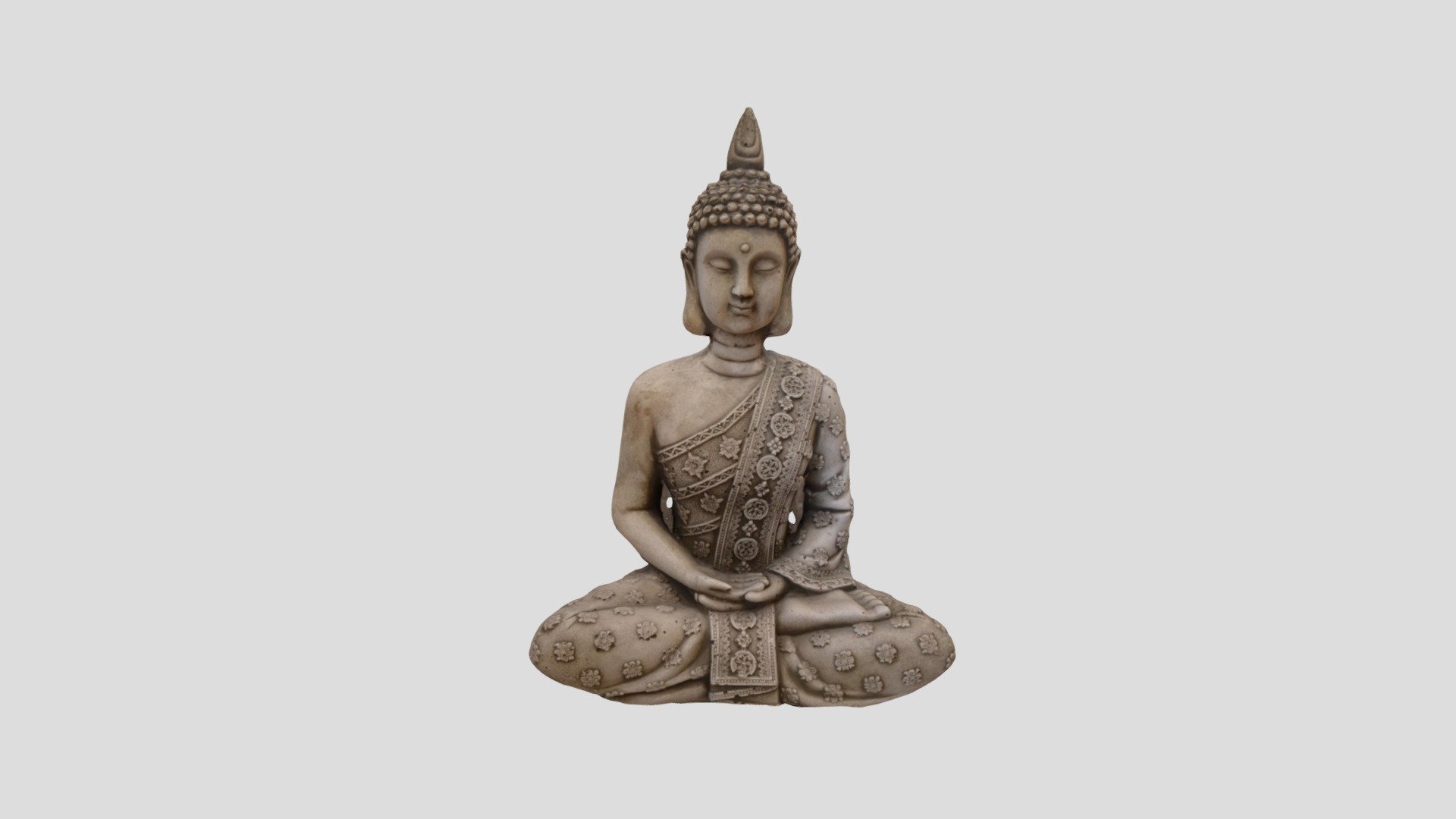 Budha Statue - Download Free 3D model by CheekyEntity [07ef302] - Sketchfab