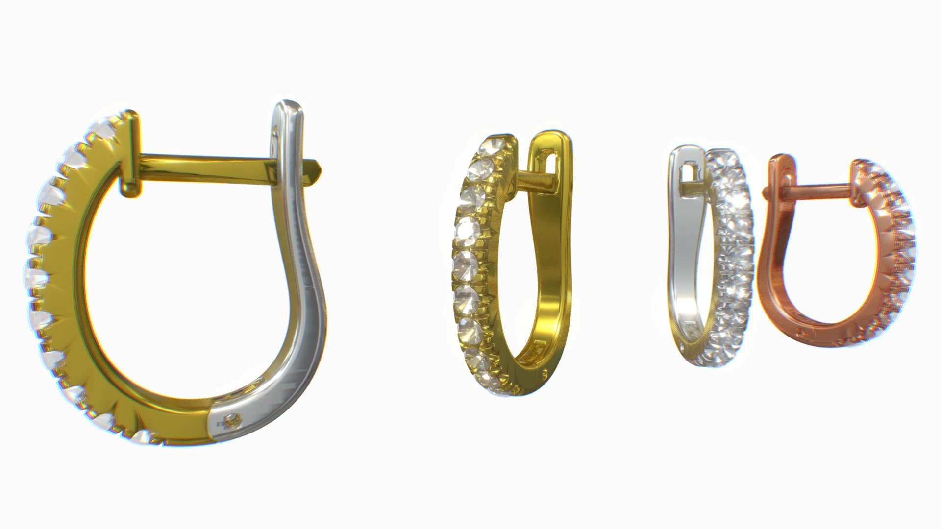 Earrings - 3D model by WoWExp Technologies (@wowexptech) [07ef467 ...