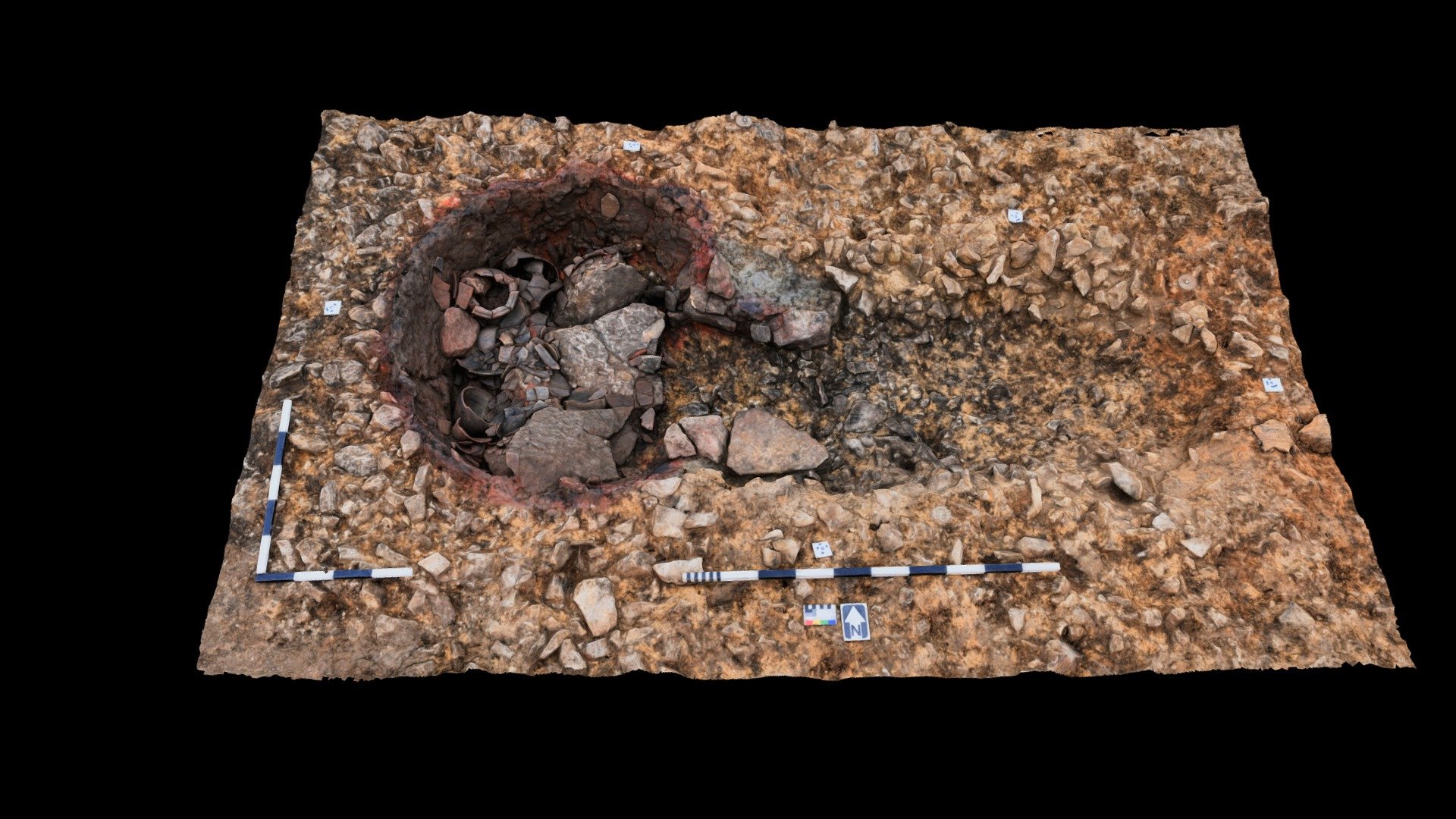 Roman Pottery Kiln, Lincolnshire, UK (Decimated) - 3D model by ...