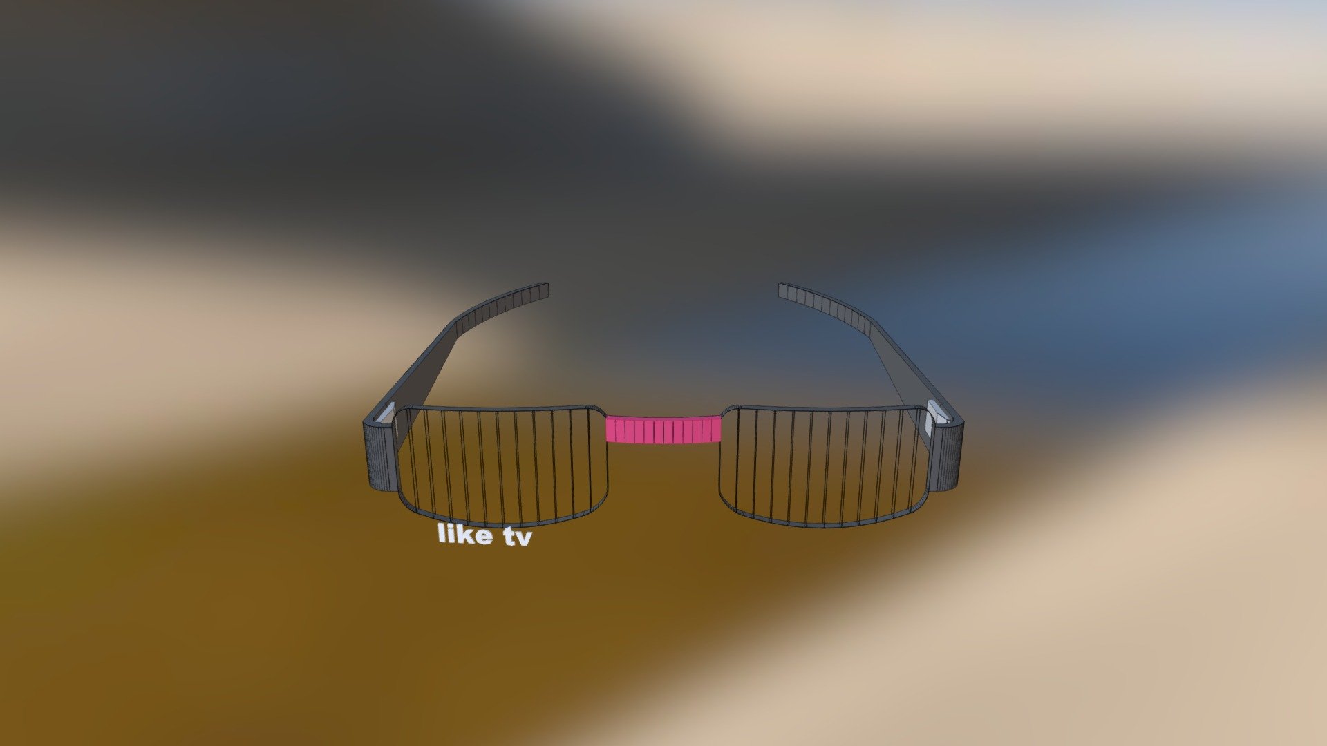 Psych simulator glasses - 3D model by vanildesouza [07f54a0] - Sketchfab