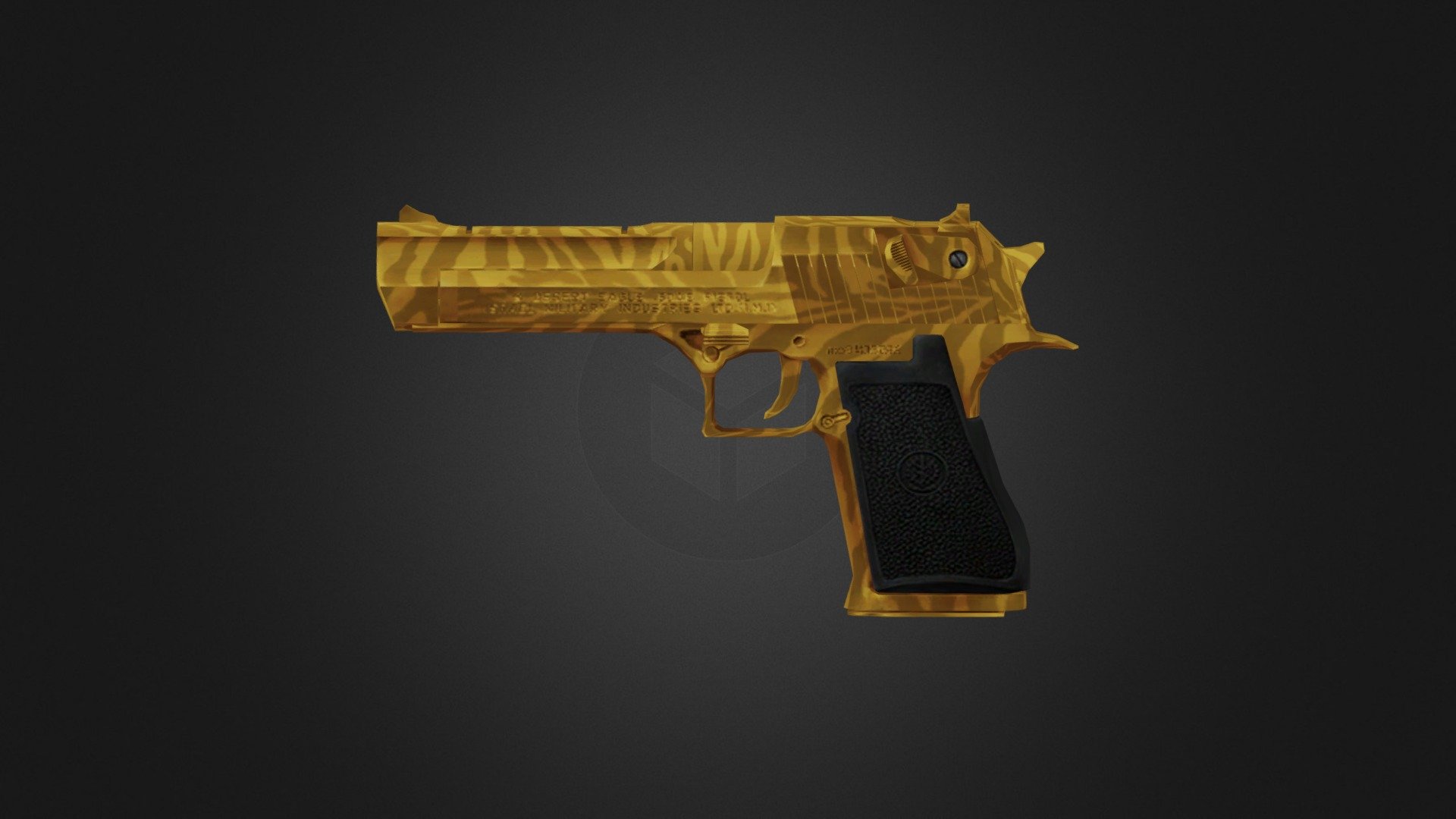 Deagle Gold - 3D model by Dimac [07f61c1] - Sketchfab