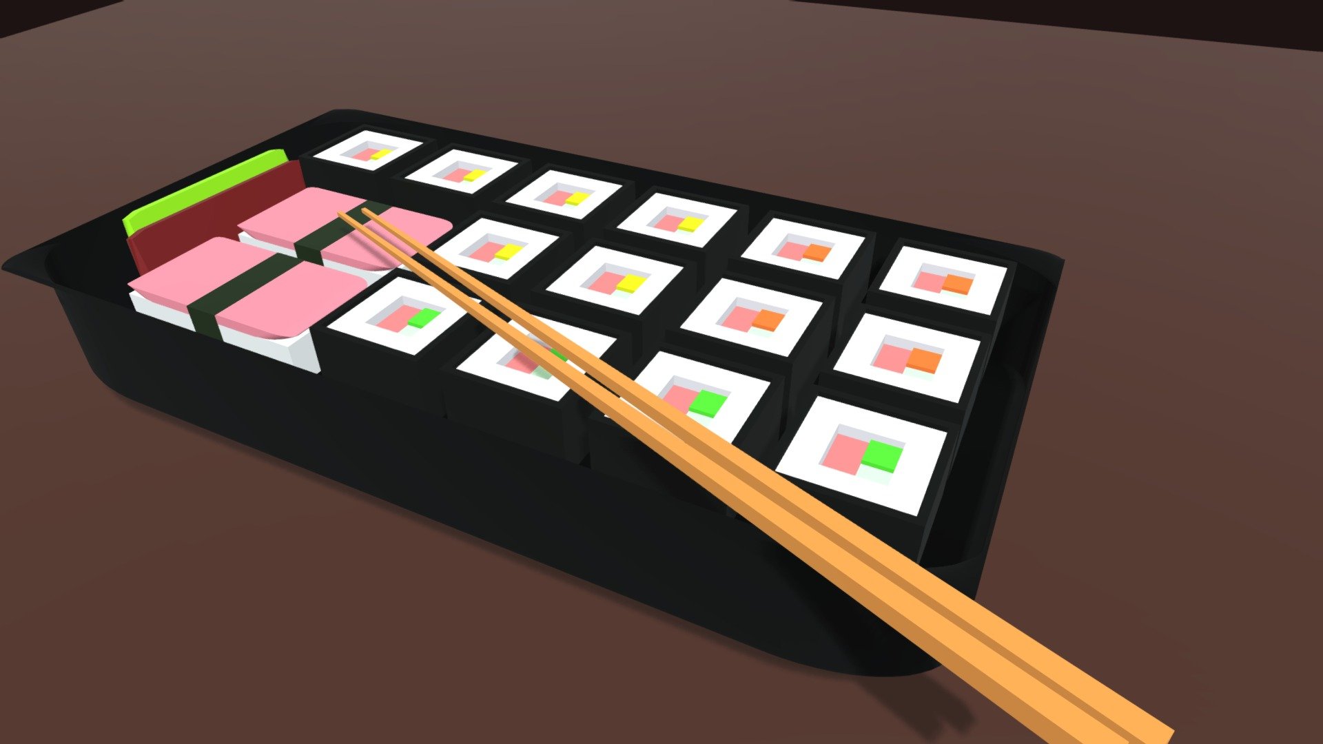 Sushi - Download Free 3D model by Hasan Ajami (@hasan.ajami2002 ...