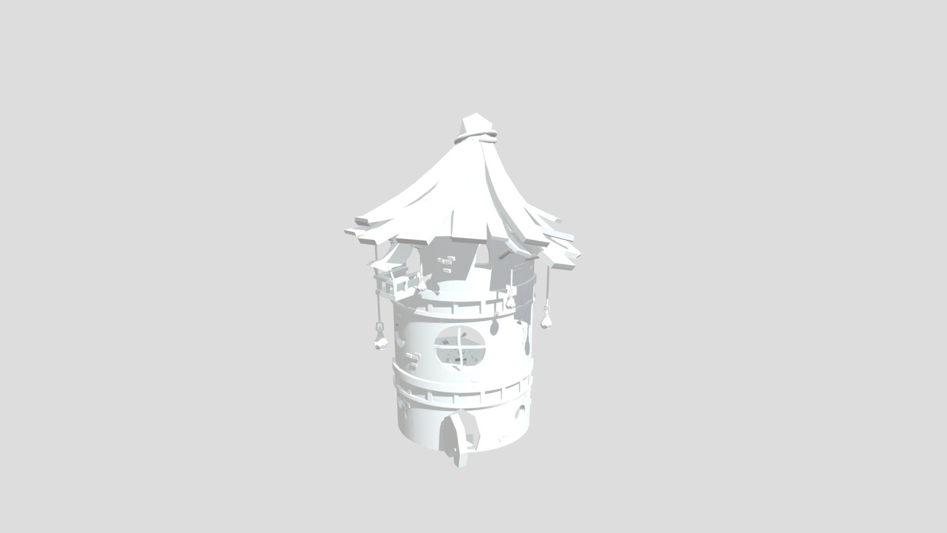 Wizard House - 3D model by Beatriz San (@BeatrizSan) [07fb675] - Sketchfab
