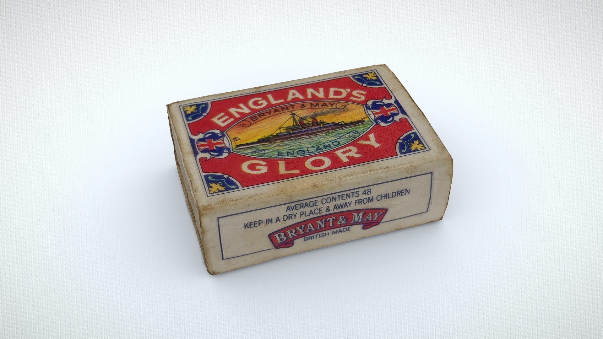 England's Glory Matchbox - Buy Royalty Free 3D model by Nick Mason ...