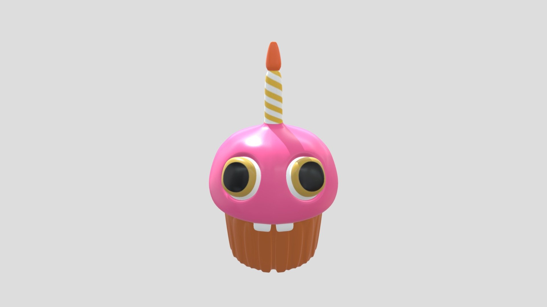 Carl Cupcake LOD0 - 3D model by amr0107 [07fed96] - Sketchfab
