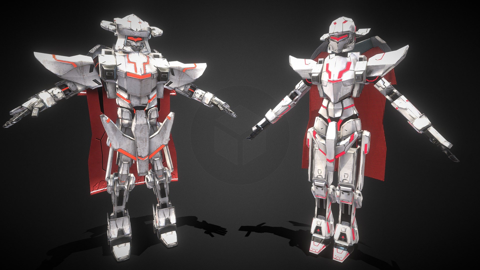 PSO 2 Soro Female And Soro Male - Buy Royalty Free 3D model by ...