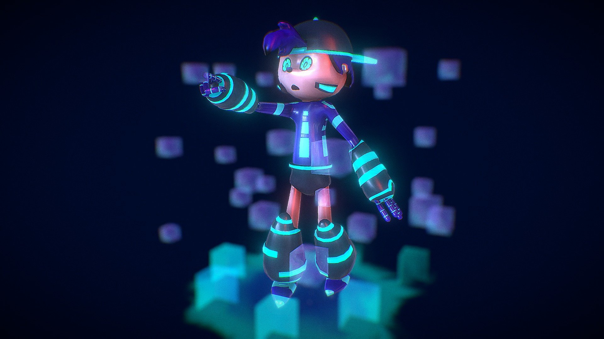 Alf 🟦 - Download Free 3D model by Rubén Rubio(Azur) (@Azur3) [07ff781 ...