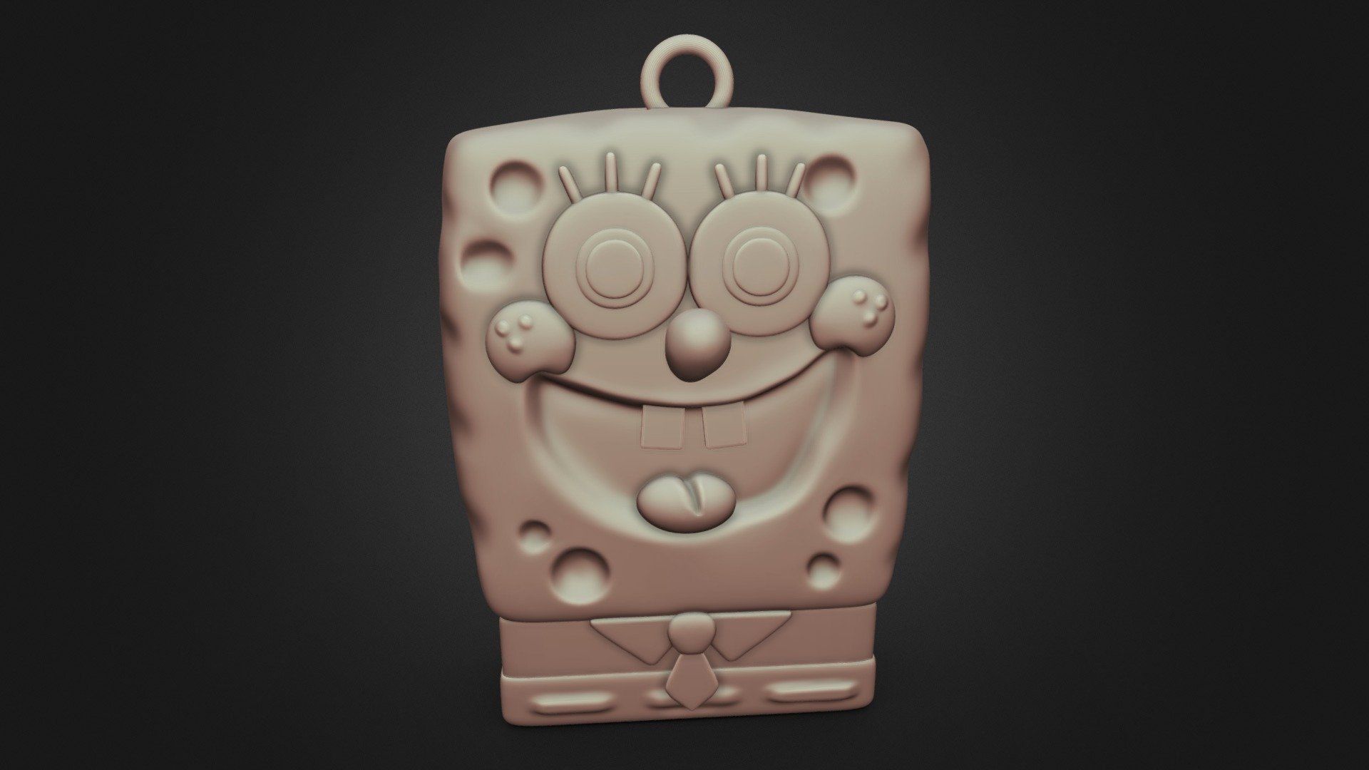 SpongeBob Keychain - Buy Royalty Free 3D model by yogi_sandhi [08015d7 ...