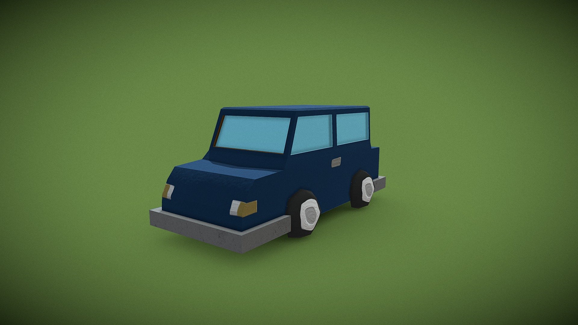 Low Poly Car - 3D model by SmolMimikyu [08020fe] - Sketchfab