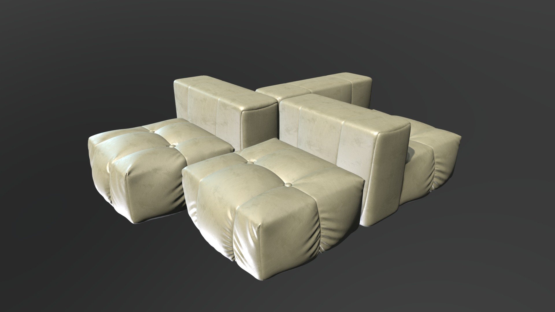 Mini Sofa - 3D model by bolom009 [0803782] - Sketchfab