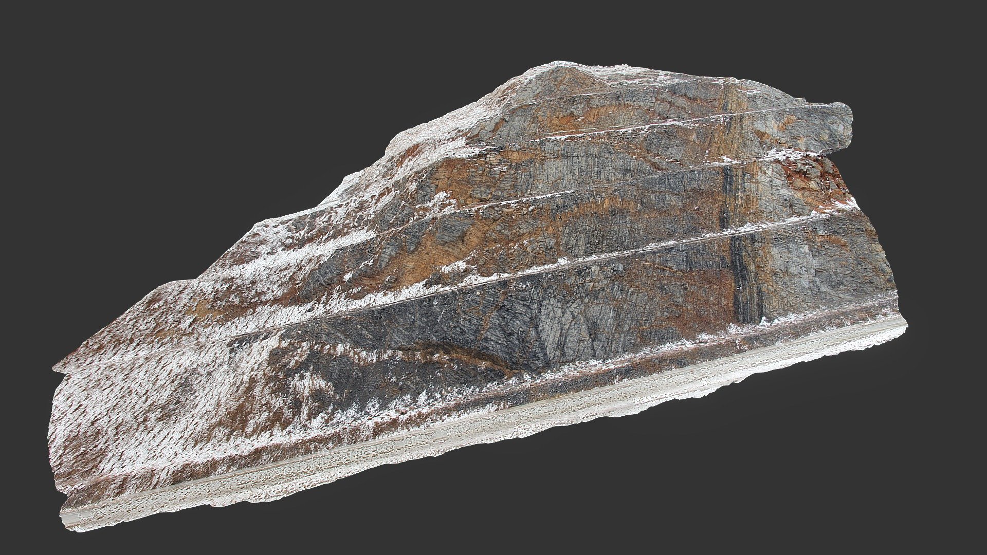 Geology - Tonoloway?/Helderberg in corridor H - 3D model by Ryan ...
