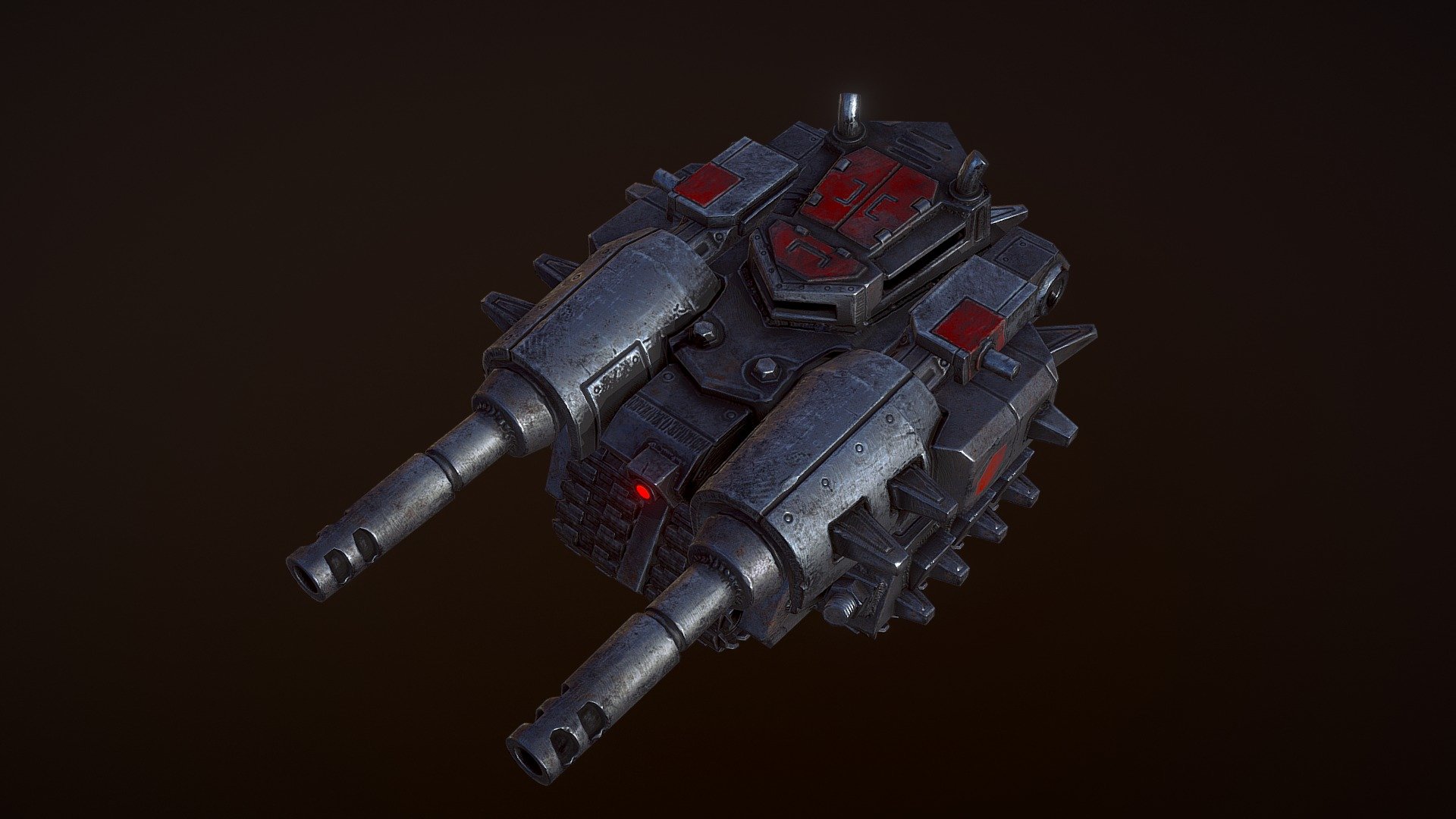 Tank "Dreadnought" - 3D model by tcharankov [0804183] - Sketchfab