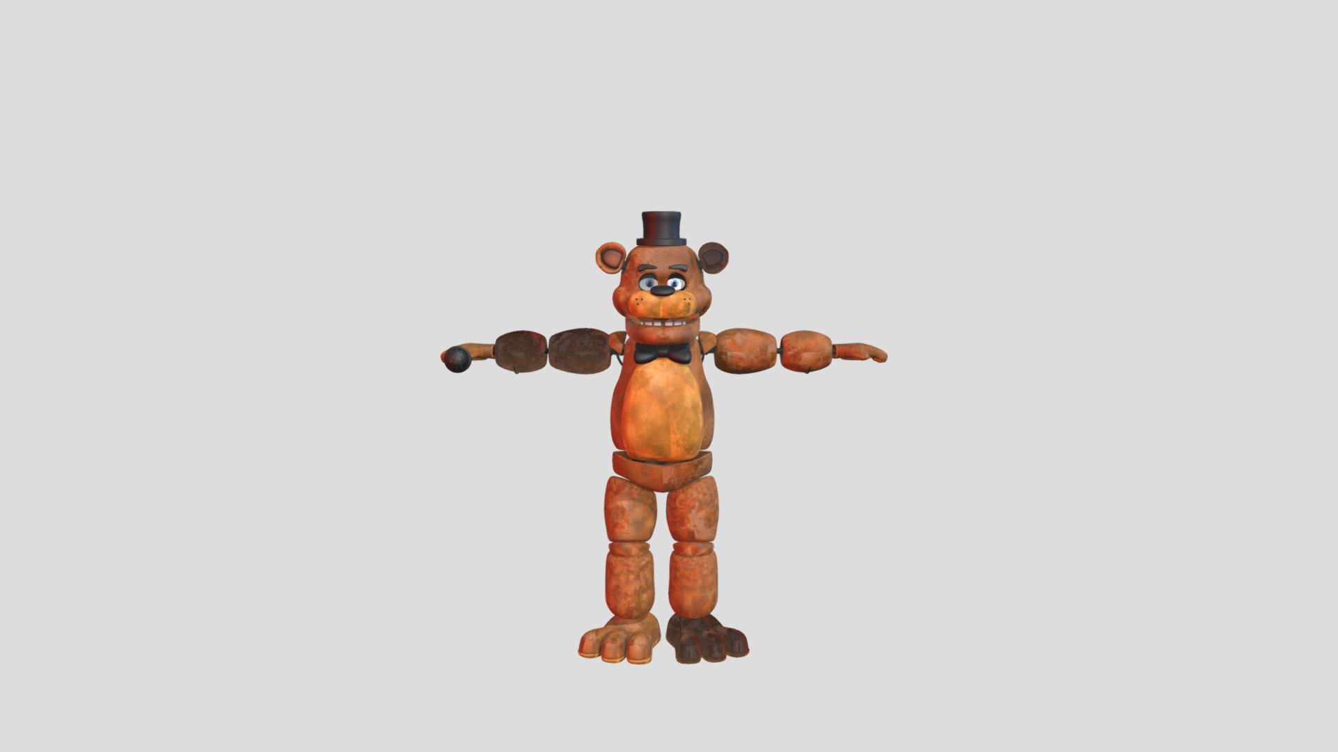 Freddy Fazbear - Download Free 3D model by dwall8611 [080462e] - Sketchfab