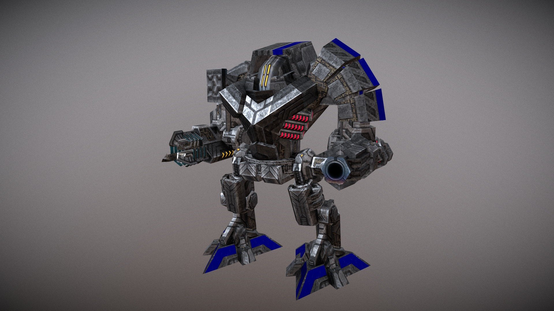 BOT_01 - 3D model by Kremenchuk [080609a] - Sketchfab