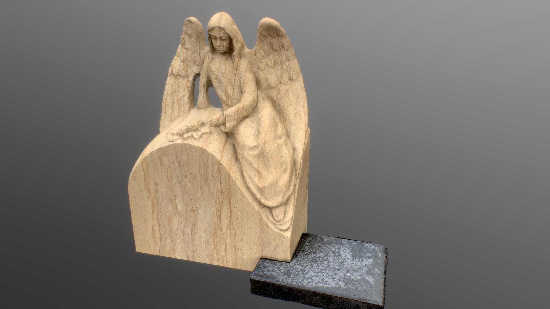 Modell 181202 - Engel - 3D model by Max Böse Grabmalzentrum ...