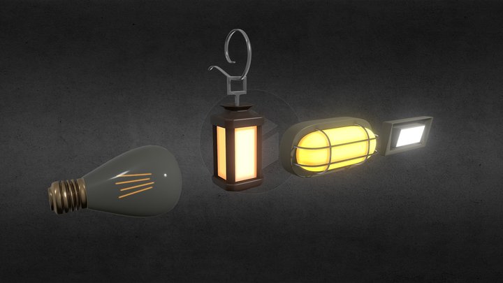 Light 3D models - Sketchfab