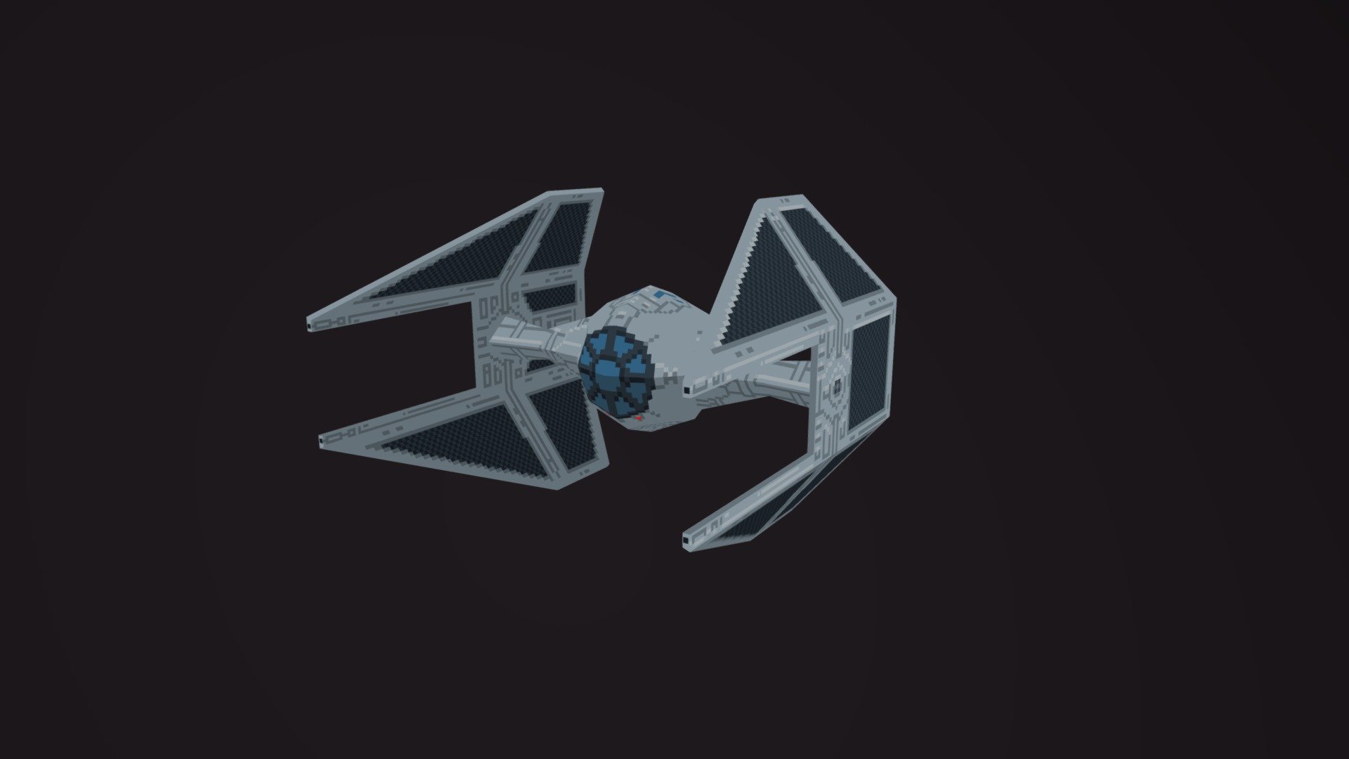 TIE Interceptor - Low Poly - Download Free 3D model by ...