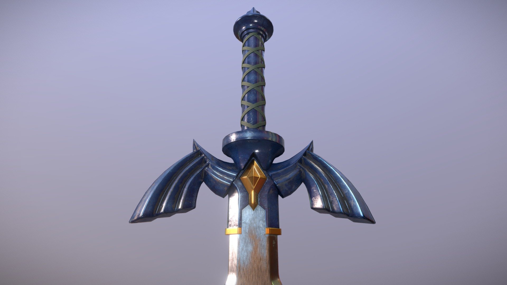 BOTW Master Sword - Download Free 3D model by Andre Kats (@andrekats ...