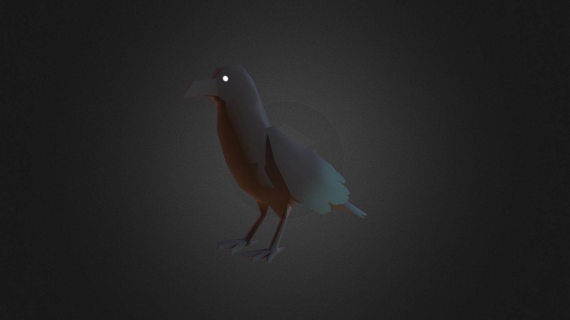 Low Poly Crow - 3D model by khalitirkai [0809be5] - Sketchfab