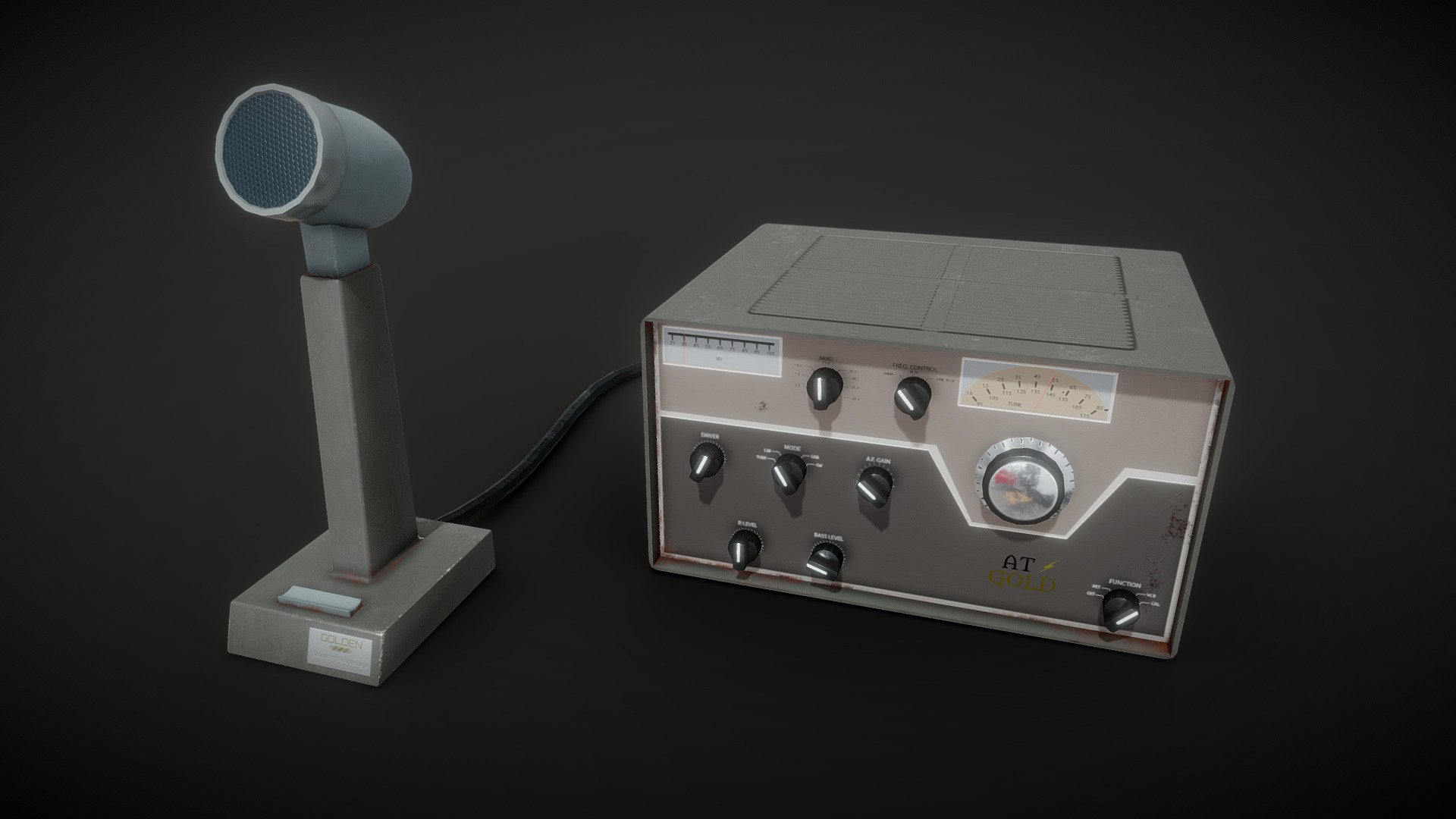 Ham Radio - Buy Royalty Free 3D model by Rokay3D [0809dab] - Sketchfab ...