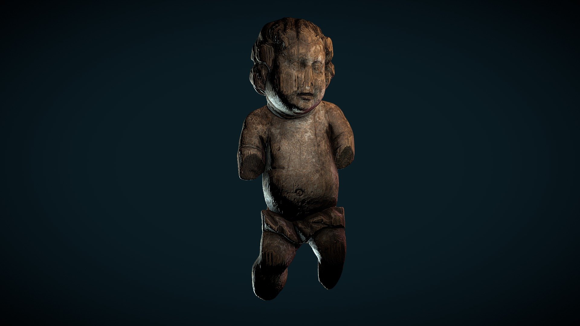 The sculpture «Putto». 18th century. - 3D model by Rivne Regional ...