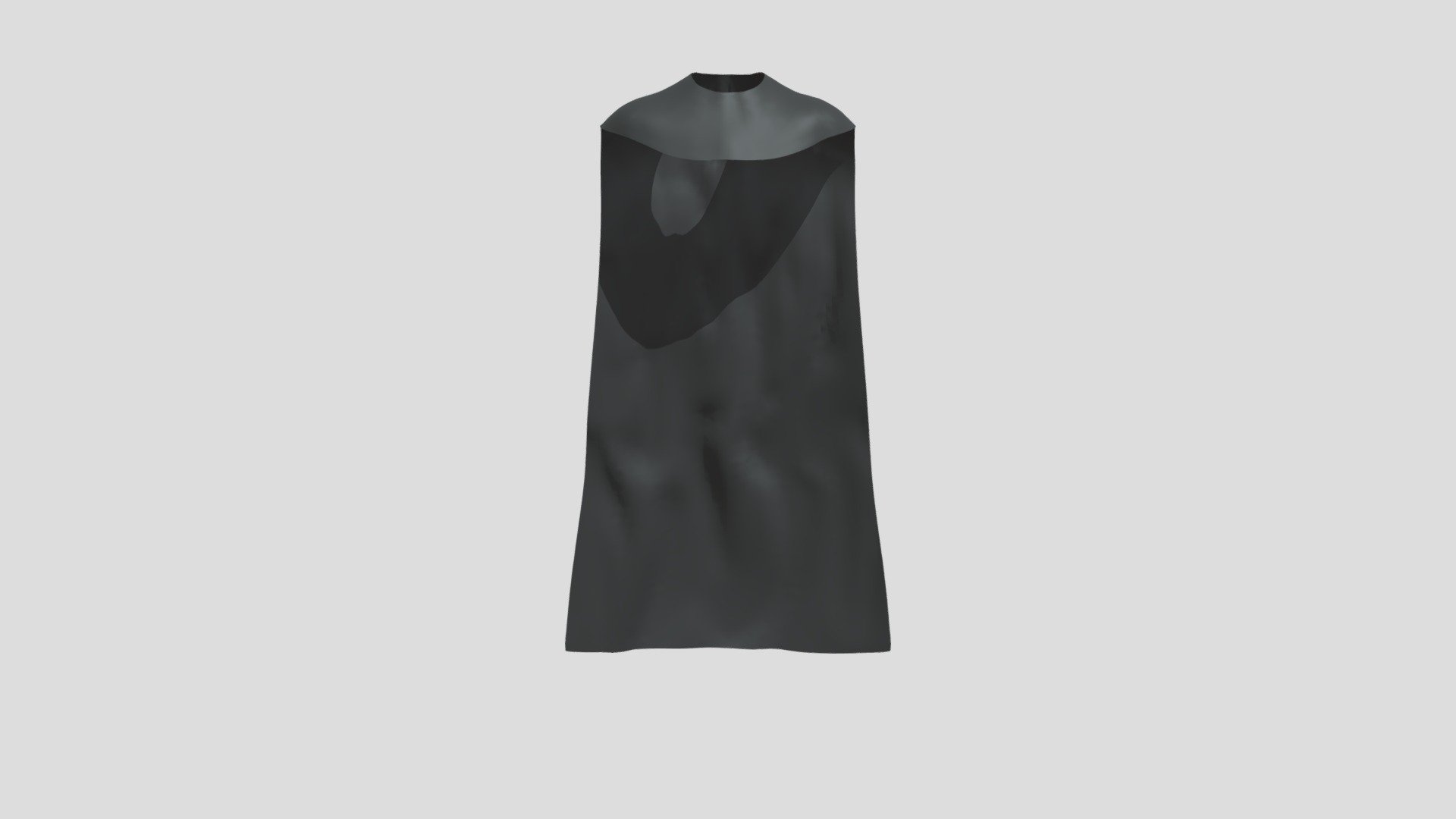 superhero-cape-low-poly-base-mesh-leather-textur - Download Free 3D ...