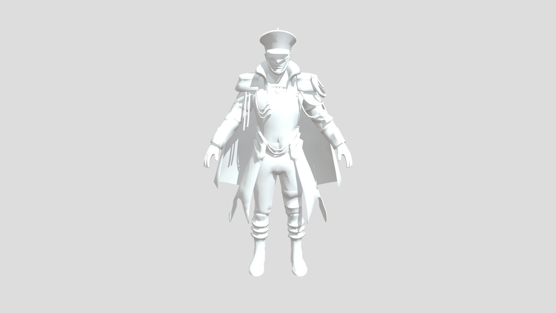 Red Commander Male pubg 3d model - Download Free 3D model by Tasveer ...