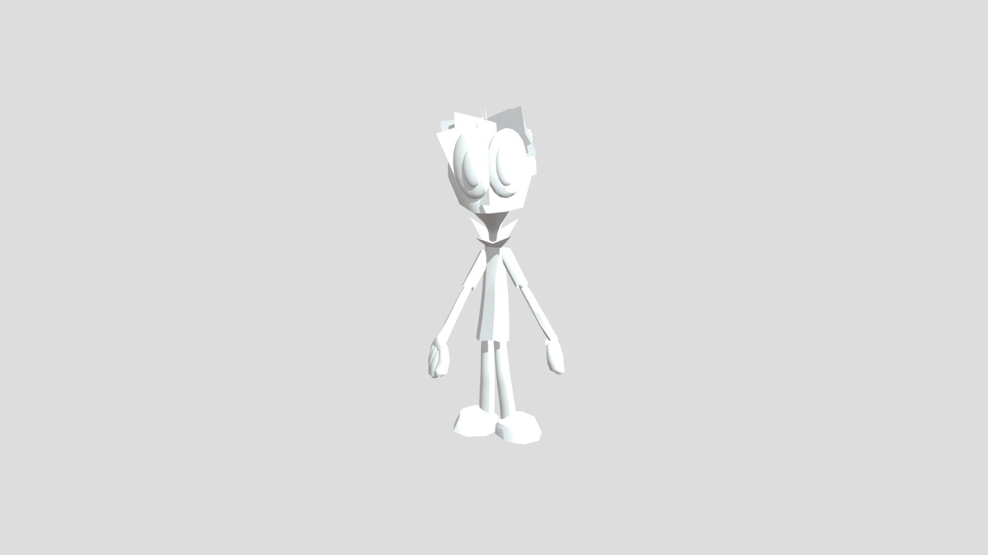 Textureless Matthew Gangnam Style - Download Free 3D model by your bro ...