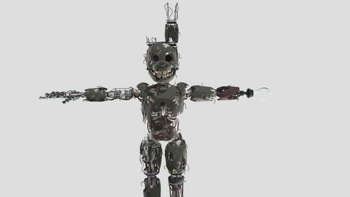 Springtrap 3D models - Sketchfab