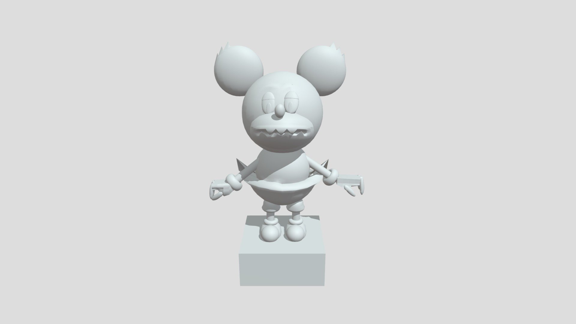 Cursed Mickey- Happy Halloween - 3D model by Angela.Dominguez [080f0a1 ...