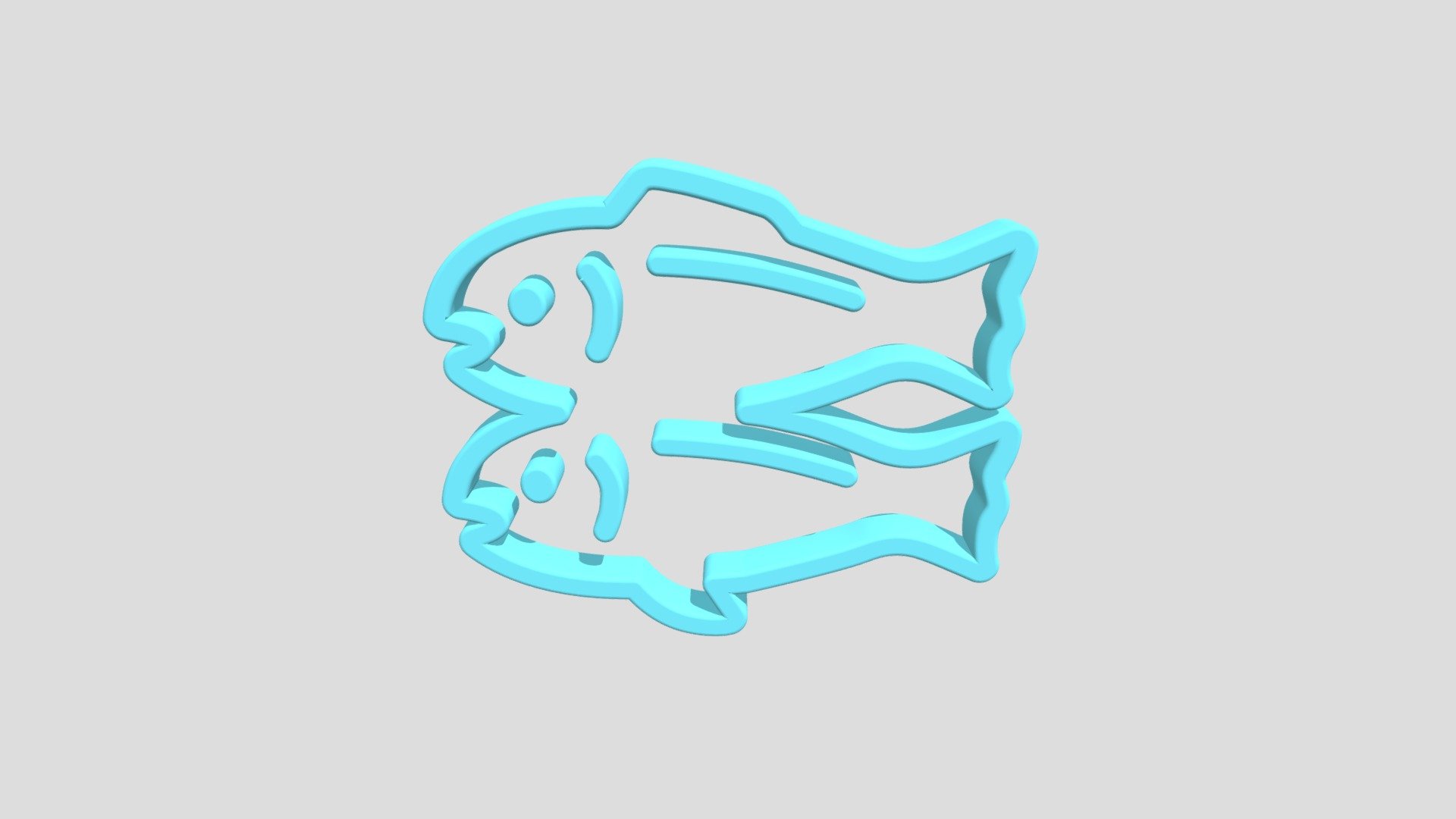 Glitch Fish Logo 2 - Download Free 3D model by sean-glitch [080fe26 ...