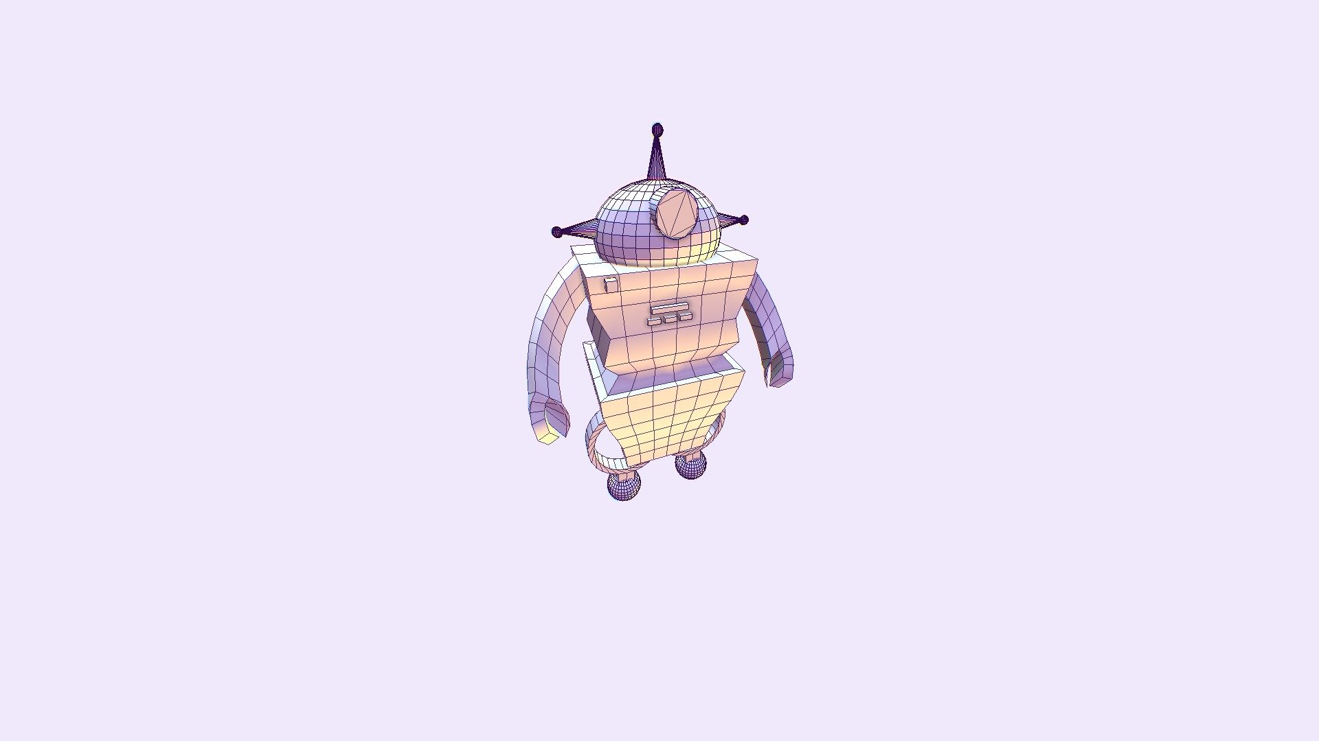 Robot-tito - 3D model by marianaluque [08109f3] - Sketchfab