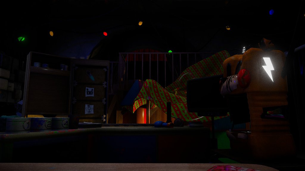 FNAF Buildings - A 3D model collection by NatNoval - Sketchfab