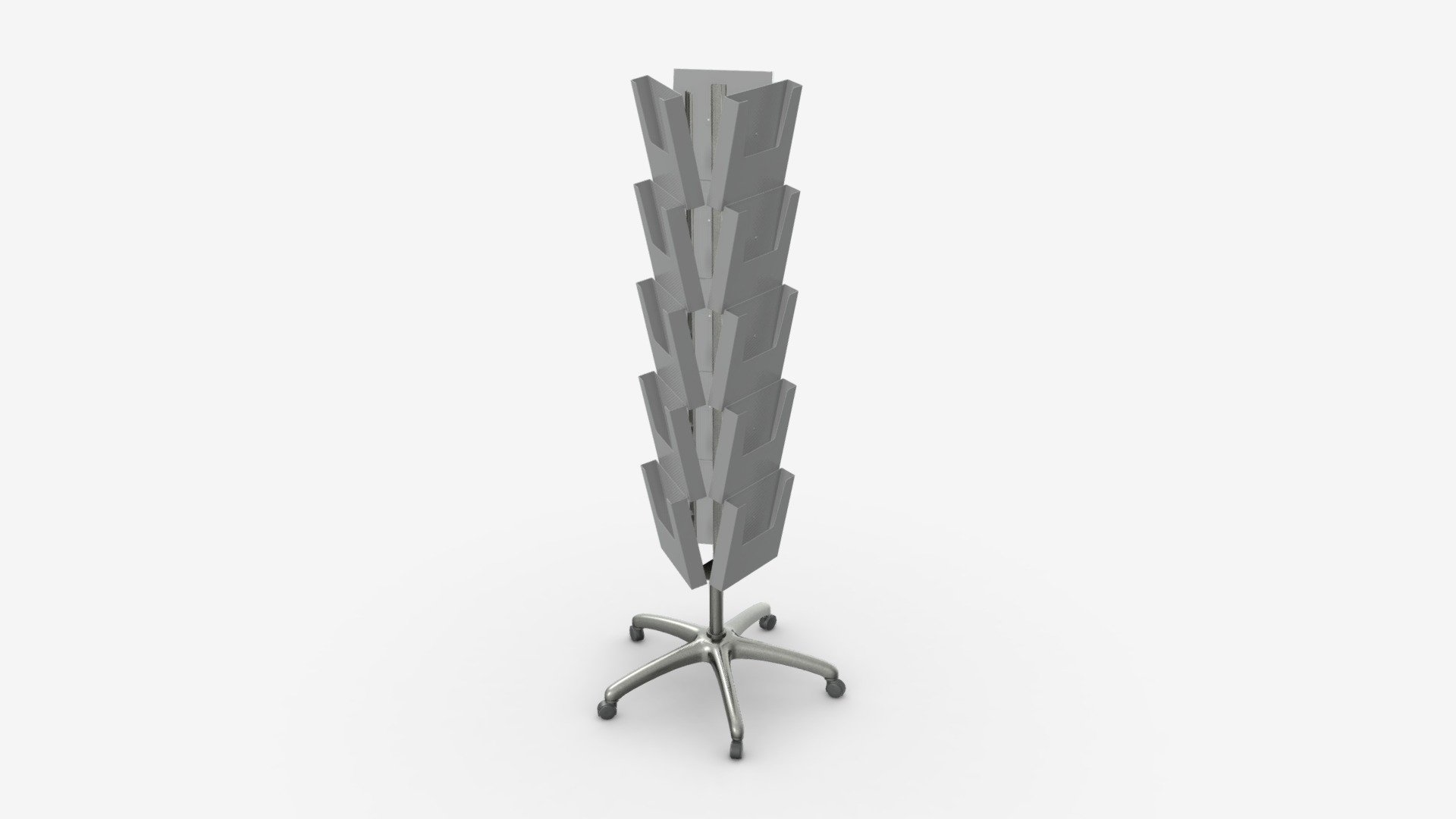 Spinning Magazine Rack - Buy Royalty Free 3D model by HQ3DMOD ...