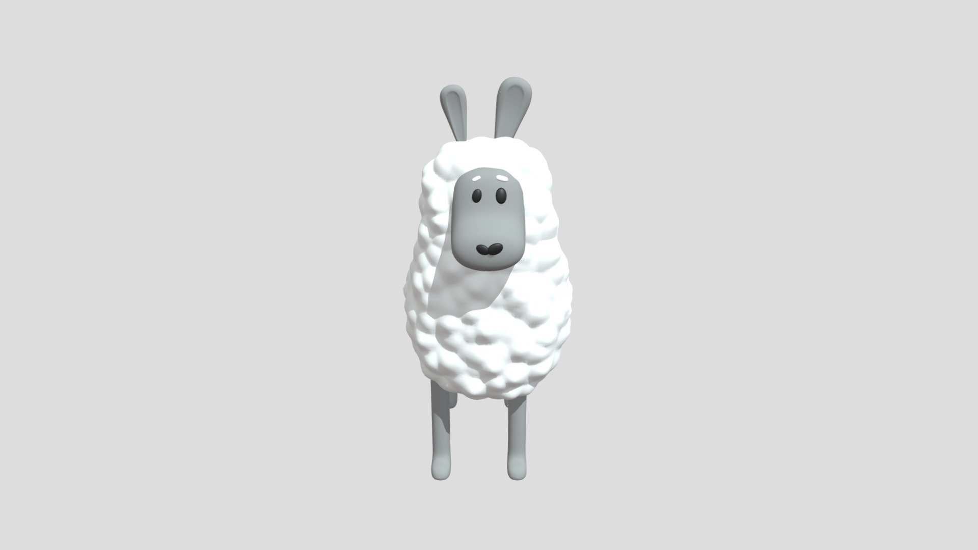 Sheep - 3D model by claraminton [08124f7] - Sketchfab