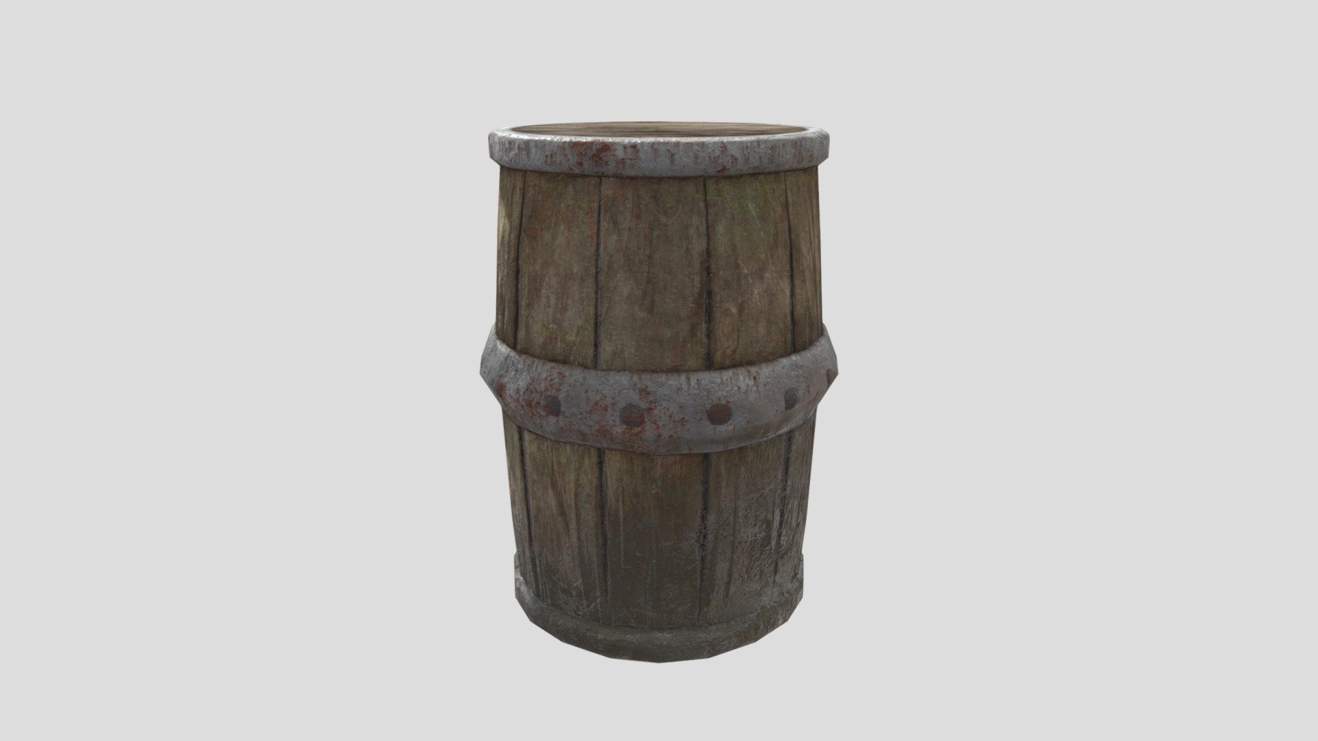 Barrel Texture (School Assignment) - 3D model by Cronkmmm [081414f ...